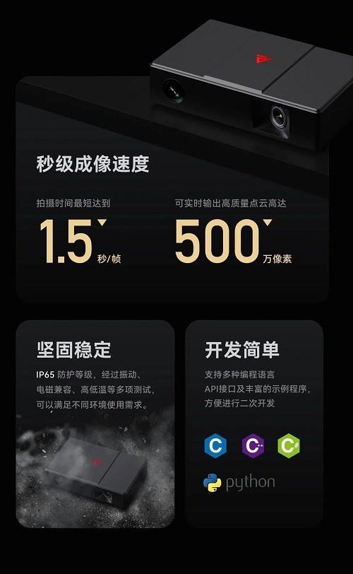 如本科技发布|RVC-I5140 微米级质检类3D相机 更强性能 无惧干扰